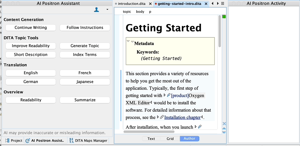 Oxygen AI Positron Assistant Add-on