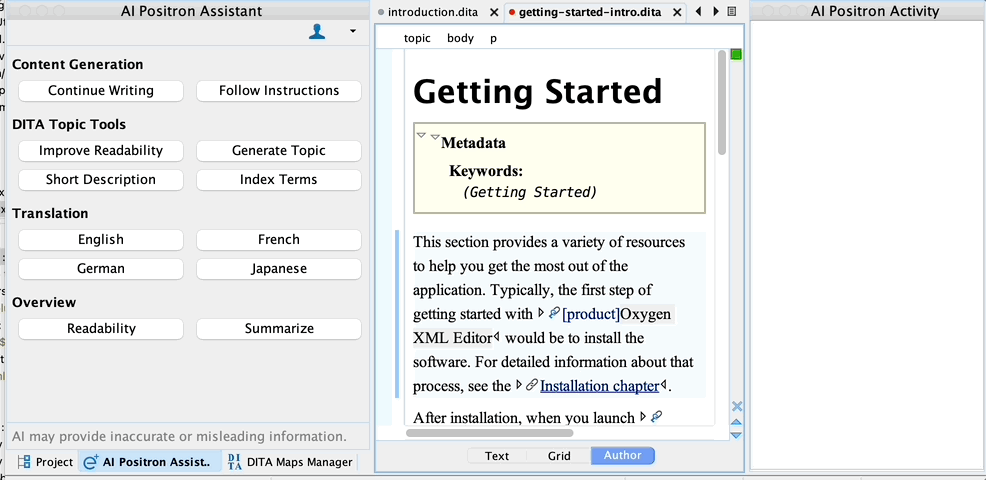 Oxygen AI Positron Assistant Add-on